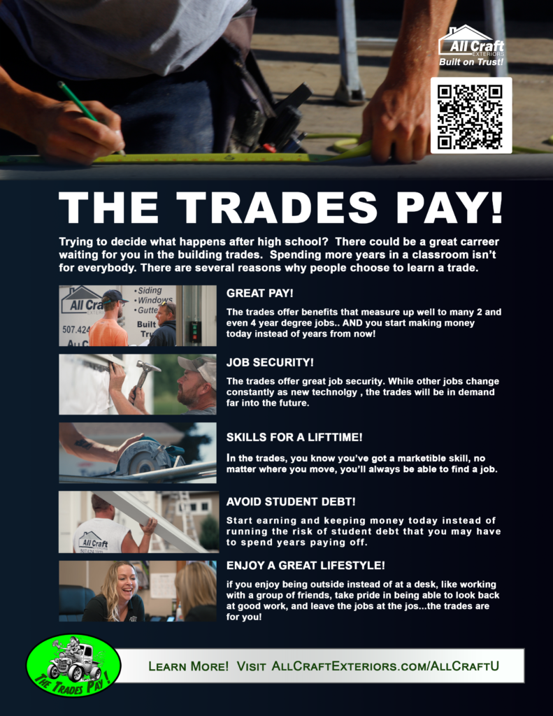 The Trades Pay - All Craft Exteriors
